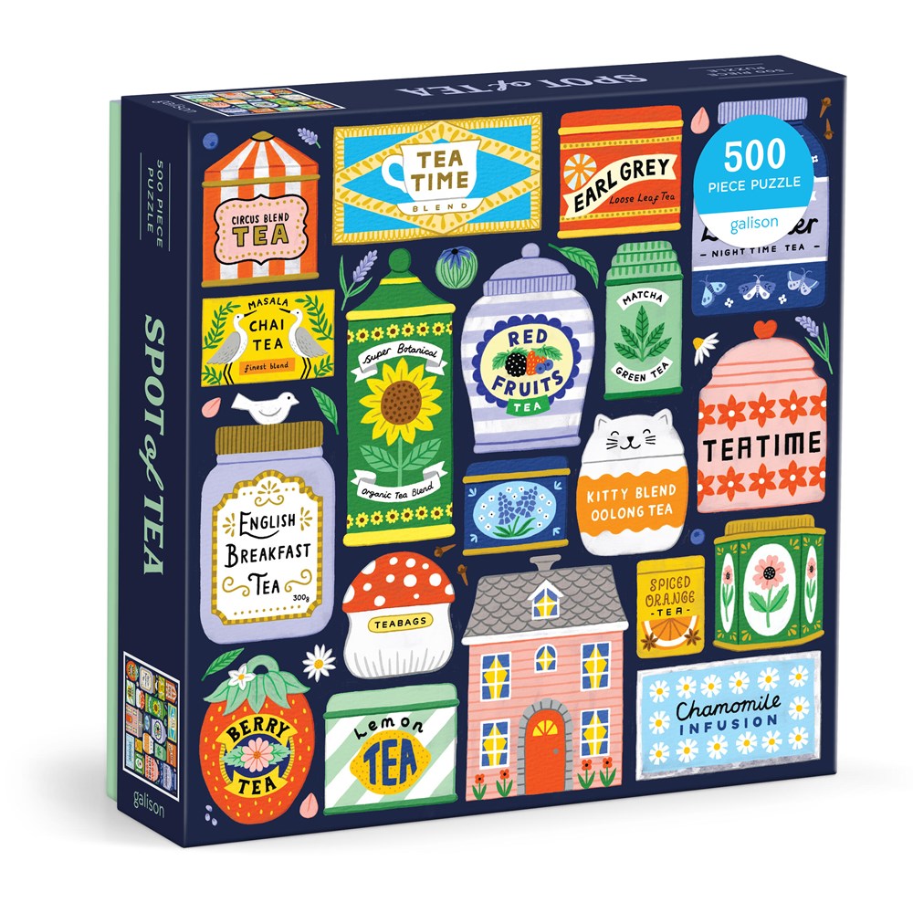 Spot Of Tea 500 Piece Puzzle – Book Larder