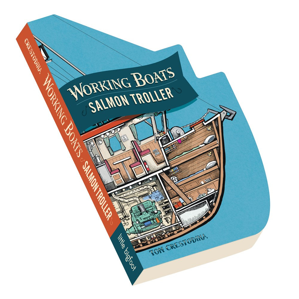 Working Boats: Salmon Troller (board book) – Book Larder